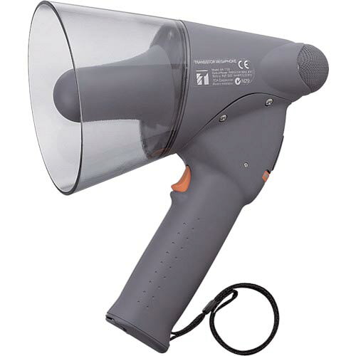 特長：高音質で聞き取りやすい音質です。主要部分を抗菌処理しています。仕様：内蔵音：なし定格出力(W)：3音声通達距離(m)：約125口径(mm)：137全長(mm)：210電源：単3乾電池×4本(別売/ER-1103)、単3乾電池×6本(別...