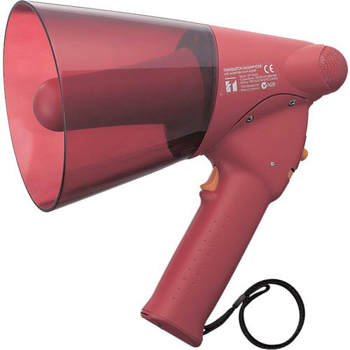特長：高音質で聞き取りやすい音質です。主要部分を抗菌処理しています。仕様：内蔵音：サイレン定格出力(W)：6音声通達距離(m)：約250内蔵音通達距離(m)：約315口径(mm)：154全長(mm)：250電源：単3電池×6本(別売)防水性...