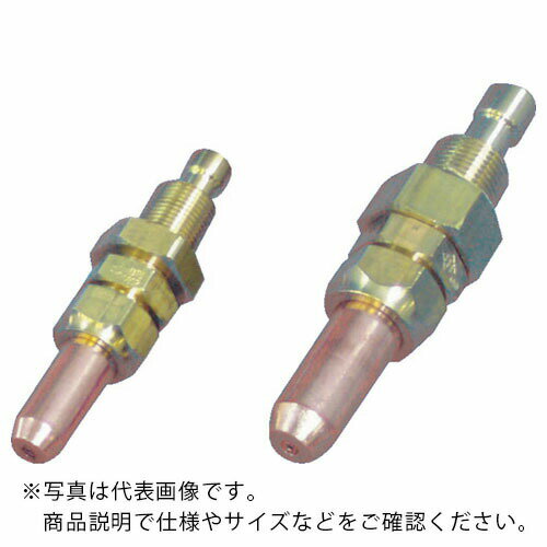 特長：LPGを使用した手動切断器用火口です。（社）日本溶接協会認定品です。逆火を軽減する構造を採用用途：LPGを使用した鋼板の切断作業に。仕様：適合切断器：A号切断器Zノバック型式：1251N-2切断能力(mm)：15〜40使用ガス：プロパ...