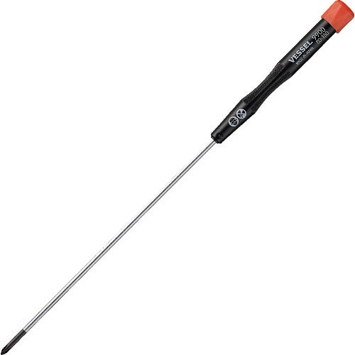 特長：柄は早回し用回転キャップ付です。刃先はブラックポイント加工、精度が飛躍的に向上しました。仕様：刃先：［［＋］］0軸長(mm)：150全長(mm)：245先端サイズ(mm)：Φ3全身焼入ブラックポイント加工材質／仕上：軸：クロムバナジウ...