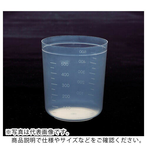 特長：射出成形品のため、内部に突起物が一切ない平底で、液切れが良く、指で押さえてこぼし口をつけることができます。仕様：容量(ml)：100目盛間隔(ml)：10外径(mm)：50高さ(mm)：79耐熱温度(℃)：120取手なし目盛付食品衛生...
