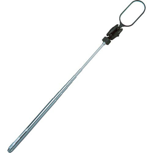 特長：機械の内部、背面の点検観察ができます。鏡の角度を自由に変えることができます。仕様：ミラー寸法(mm)：25×50全長(mm)：135〜670ミラー形状：楕円型倍率(倍)：1アンテナ長(mm)：116〜600材質／仕上：アンテナ部：真鍮...