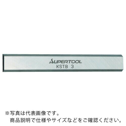 特長：特殊鋼を適正に熱処理していますので、靭性が良く、耐久性に優れています。旋盤作業での突切り加工に適しています。JIS規格品です。仕様：JIS(種類)：5形J幅(mm)：4.0高さ(mm)：15.9全長(mm)：115適合ホルダ：KST-...
