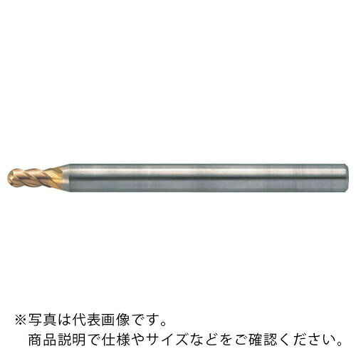 特長：高能率高送り加工とミガキレス加工の両立です。4枚刃でありながら、ワイドなチップポケットで良好な切削排出性を実現しました。全長を短くし、工具突き出し長を抑えることでより高速・高精度加工が行えます。外径公差:0/-0.02です。焼ばめホル...