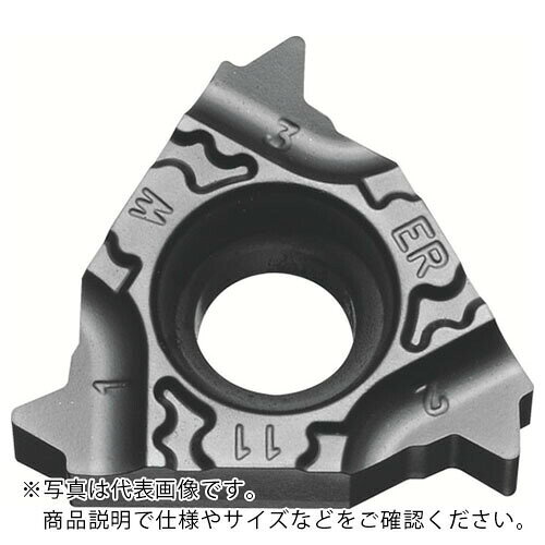 特長：外径ねじ切り加工用チップです。用途：外径ねじ切り加工用。仕様：適合ホルダ：KTNR-16/KTNSR-16型外径　管用平行ねじ【G(PF)】、ウィットねじ【W】被膜構成：TiAlN呈色：灰紫色TFシリーズ：高品位金型仕様材質／仕上：P...