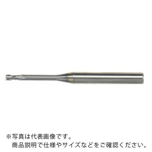 特長：アンダーカットタイプのため深溝加工に最適です。用途：炭素鋼、合金鋼、プリハードン鋼、焼入れ鋼(〜55HRC)、鋳鉄、銅（湿式）、チタン合金（油性切削油）、超耐熱合金（油性切削油）仕様：刃径(D)：1.6有効長(L1)：20.0刃長(L...