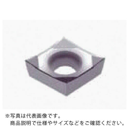 特長：優れた耐チッピング性と切れ味を誇る非鉄金属向け超硬材種です。用途：被削材:鋳鉄、難削材、非鉄。仕様：適合被削材：鋳鉄、難削材、非鉄旋削用インサート　非鉄金属用超硬材種材質／仕上：超硬