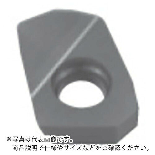 特長：耐摩耗性と耐チッピング性に優れた材種です。用途：被削材：非鉄金属。仕様：適合被削材：非鉄金属フライス用インサート非鉄金属用DLCコーティング材種材質／仕上：CVDコーティング