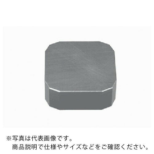 特長：耐欠損性、耐熱裂性に優れたフライス加工用高靭性材種です。用途：被削材：鋼。仕様：適合被削材：鋼チップ形状：正方形フライス用インサート鋼用サーメット材種材質／仕上：サーメット