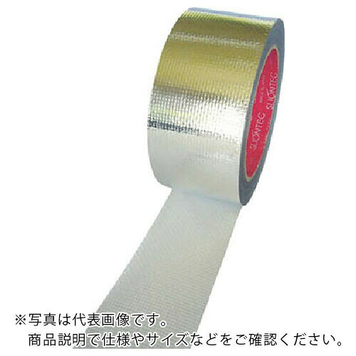 特長：高い強度を持ち、耐熱温度250℃まで使用できます。用途：ダクト、保温材目地シール。仕様：色：シルバー幅(mm)：50長さ(m)：15厚さ(mm)：0.21テープカット条件：ハサミ、カッターが必要ツヤ有無：あり使用温度範囲(℃)：-30...