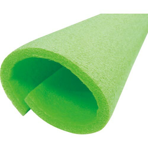 特長：復元力があるため、手で絞り込んで何度でも使用可能です。カッターで簡単にカットできます。用途：柱、単管などの養生に。仕様：色：グリーン幅(mm)：80〜120長さ(m)：1.7厚さ(mm)：8取付方法：巻きタイプ材質／仕上：ポリエチレン...