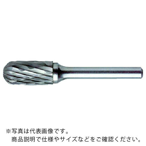特長：ステンレス切削用に開発した、摩耗や欠けの発生しにくい超硬材料を使用しています。またこの超硬材はHIP処理を施し、重切削に耐えるように強度を高めています。用途：ステンレススチール、難削材、高硬度材料の高能率加工。仕様：形状：先丸円筒(ク...