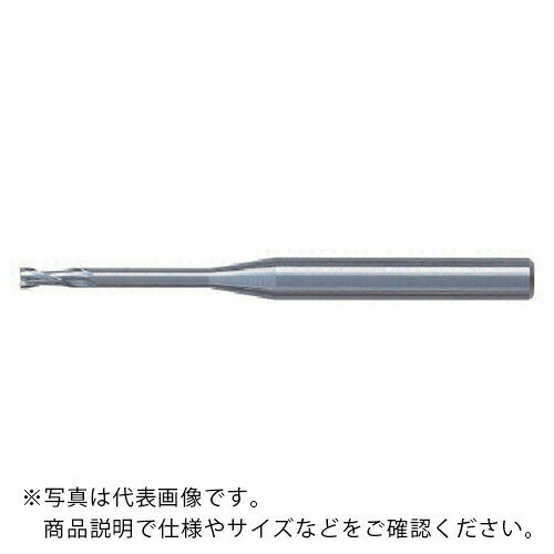 特長：樹脂加工用ロングネックエンドミルです。首部のアンダーカット処理により深溝形状の加工に最適です。用途：対応被削材:アルミ合金、銅、樹脂仕様：刃径(D)：5.0刃長(L)：10.0全長(L)：80シャンク径(d)：6ねじれ角30°ISO1...