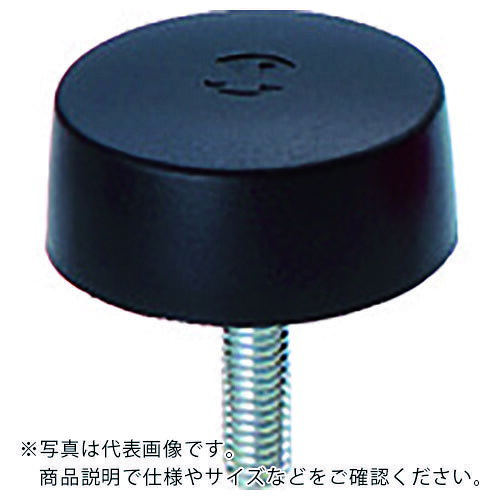 特長：2008年グッドデザイン賞受賞品です。豊富なカラーバリエーションです。仕様：外径(mm)：34ノブ高さ(mm)：17ねじ寸法：M6×1ねじ長さ(mm)：20色：黒全長(mm)：37幅(mm)：34耐熱温度(℃)：80おねじタイプ材質／...