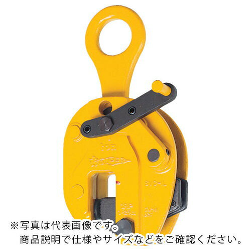 特長：平板の反転作業も可能です。レバー式の締め付けロックで確実にクランプします。遠隔操作レバーを取り付け、ロープにより高所での取り外しができる開放機構付です。S・M・A・Я・T管理アプリに対応し、無料で登録できます。用途：鋼板などの縦吊りお...