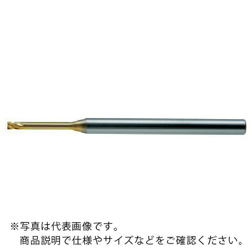 特長：高性能・高品位な加工に効果を発揮するロングネックラジアス形状です。生材〜高硬度材の切削が可能です。外径交差：0/-0.015（D≦5）、-0.005/-0.02（D＝6）、コーナーR精度：R±0.005です。用途：被削材:プリハードン...