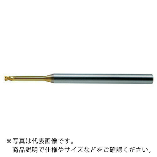 特長：高性能・高品位な加工に効果を発揮するロングネックラジアス形状です。生材〜高硬度材の切削が可能です。外径交差：0/-0.015（D≦5）、-0.005/-0.02（D＝6）、コーナーR精度：R±0.005です。用途：被削材:プリハードン...