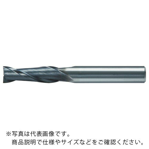 特長：炭素鋼から焼き入れ鋼（〜55HRC）までの水溶性、油性切削油を用いた加工に最適です。高品質・高性能の低価格エンドミルです。用途：被削材：炭素鋼、合金鋼、プリハードン鋼、焼き入れ鋼(〜55HRC)、鋳鉄、銅。仕様：切削径DC(mm)：4...
