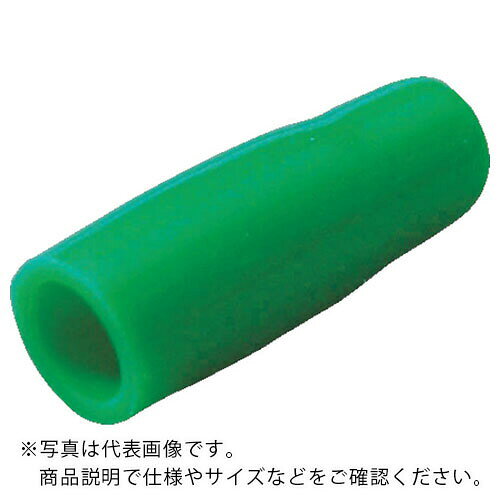 特長：絶縁体の色は7色を用意しております。RoHS指令適合製品です。用途：裸圧着端子の絶縁処理に。仕様：色：緑全長(mm)：17内寸(mm)：4.7適合端子：3.5mm［［の2乗］］用定格電圧(V)：600最高使用温度(℃)：60一般用　J...