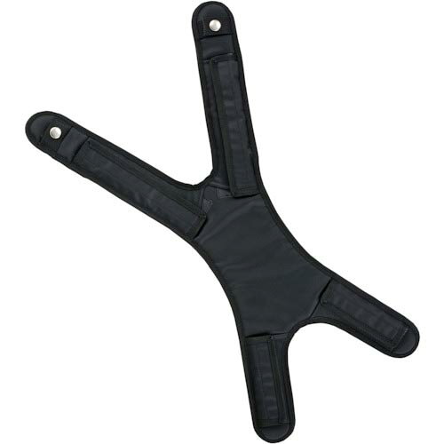 特長：ハーネスに取り付けることで装着感がグンと向上します。イージーハーネスの背中部に専用パットとして取り付けることでフィットします。用途：建設、土木、造船、橋梁、鉱山、工場、プラント、その他。仕様：色：ブラック幅(mm)：45用品名：肩パッ...