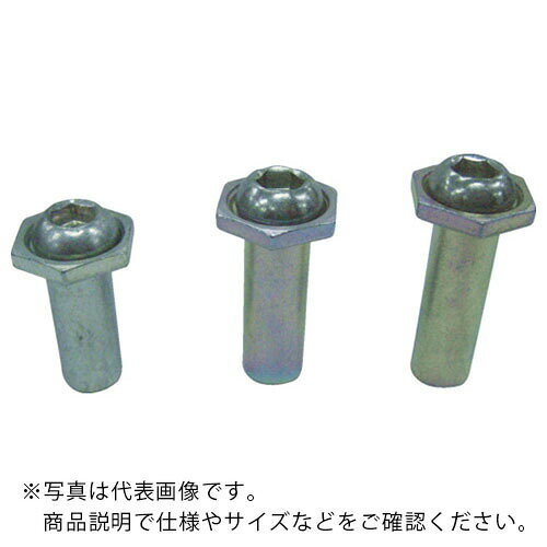 特長：専用工具を使用することにより誰でも手軽に高強度締結が可能です。裏側に手の入らない状況でも片側から高強度締結が可能です。ブラインドリベットとは比較にならない高強度を発揮します。お持ちの14.4Vインパクトドライバーに取り付けるだけで、φ...