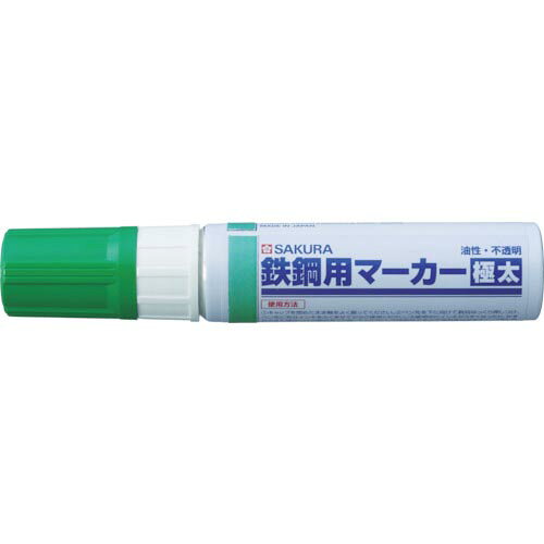 特長：造船の新塗装基準（PSPC）に対応したマーカーです。視認性が良く、文字やマークがはっきり見えます。用途：木材、石、ガラス、金属、フィルム、プラスチックなどの記入に。鉄骨・鋼板のチェック用。仕様：インク色：緑適合温度範囲(℃)：5〜40...