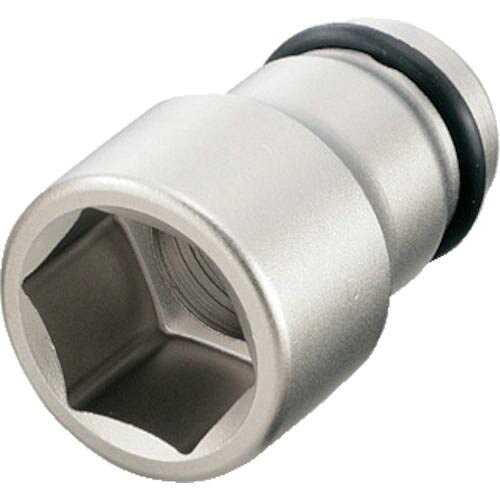 特長：外観品質と防錆力の向上を図った無電解メッキ仕様のインパクト用ソケットです。Oリング仮置き構造により、レンチにインパクト用ソケットを着脱する際にOリングを一旦溝に仮置くことで作業性を向上させています。無電解メッキのインパクト用ソケットで...