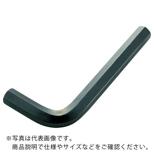 特長：大型六角穴付ボルトの締め付け・緩め作業に最適です。用途：六角穴付きボルト・ねじの締付け、緩め作業用。仕様：対辺寸法(mm)：22首下寸法(mm)：80全長(mm)：200対辺(mm)：22材質／仕上：構造用鋼　●代表画像について 商品...