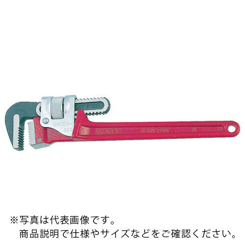 特長：本体・上アゴは、鍛造製で高耐久性・高品質です。強度は、JIS　H級をクリアしています。歯の交換が可能です。用途：ガス・水道管（白管）などの締め付け、解体作業に。仕様：くわえられる管呼び寸法：6〜32Aくわえられる管外径(mm)：6〜4...