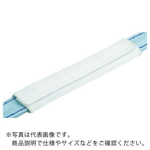 特長：摩擦に強いナイロン製の当てものです。用途：角の鋭いものや表面の粗いものを安全に吊る時のベルト保護。仕様：適合ベルト幅(mm)：200全長(mm)：400パッド寸法(mm)幅×厚さ：500×3タイプ：マジック製材質／仕上：ナイロン注意：...