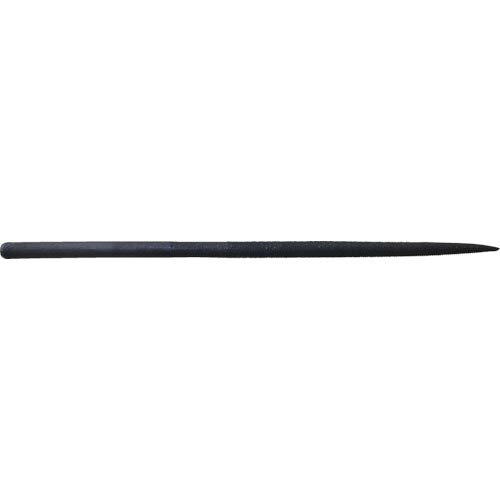 特長：アターク A−32・AC−32用の鉄ヤスリになります。用途：ヤスリ掛け・バリ取り。仕様：品名：鉄ヤスリ　5φ　丸　並目適合機種：AC-32、A-32形状：丸並目（軸径5mm）全長(mm)：140厚さ(mm)：5軸径(mm)：5内容：重...