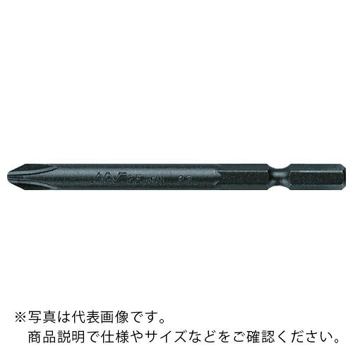 特長：トルク制御付電動ドライバー用ビットです。用途：適合メーカー:デルボ、カノン、トラスコ中山。電動ドライバーなどでの十字穴付きねじの締め付け用。仕様：刃先：［［＋］］2全長(mm)：250シャンク径(mm)：5軸径(mm)：6ボール溝(m...