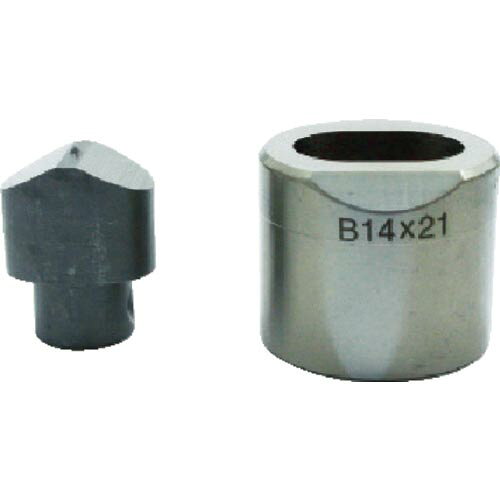 用途：イクラ製パンチャー用の替刃セット。仕様：穴サイズ(mm)：長穴14×21穴径(mm)：14×21適合機種：BP18S/MP18LE/MP18LT　　厚板用4〜6mm用　●代表画像について 商品によっては、代表画像を使用している場合がご...