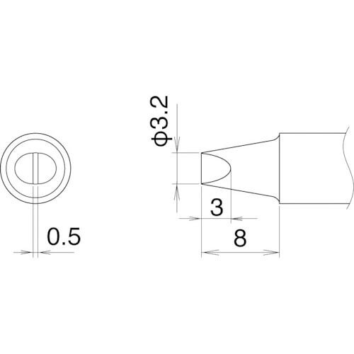 特長：用途：仕様：適合機種：FM-2030コテ先名称：3.2D型ヒーター一体式材質／仕上：セット内容／付属品：注意：