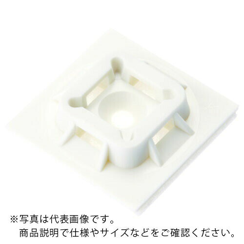 特長：束線を結束バンドを利用して、効率よく固定できます。粘着テープ付なので、台紙から簡単に取り付けできます。固定する電線の太さや重量によって5つのサイズがあります。ネジ止めすることも可能です。（ABM20を除く）使用温度範囲:-29℃〜49...