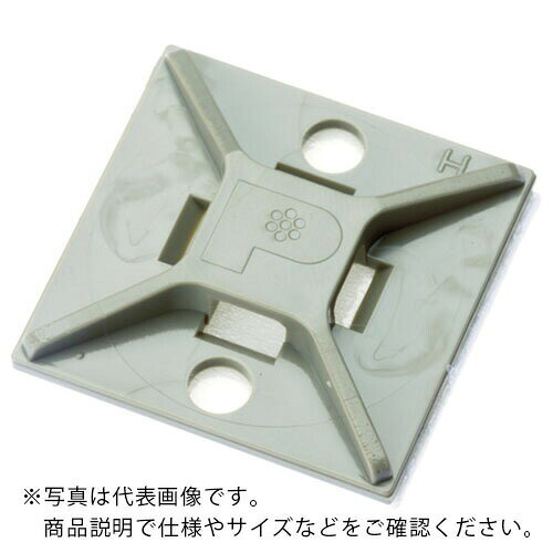特長：結束バンドを利用して、効率よく固定できます。粘着テープ付なので、台紙からはがすだけで簡単に取り付け可能です。固定する電線の太さや重量によって5つのサイズがあります。度範囲:-29℃〜49℃屋内用用途：制御盤や配電盤内での電線の配線、固...