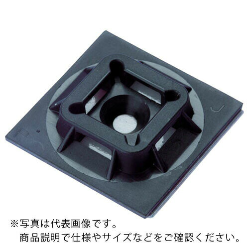 特長：粘着テープ付なので台紙からはがすだけで簡単に取り付け可能です。VHBテープは従来の約4倍の強度があります。用途：電線の配線、固定に。仕様：色：ブラック縦(mm)：28.4横(mm)：28.4高さ(mm)：6.6使用結束バンド幅(mm)...