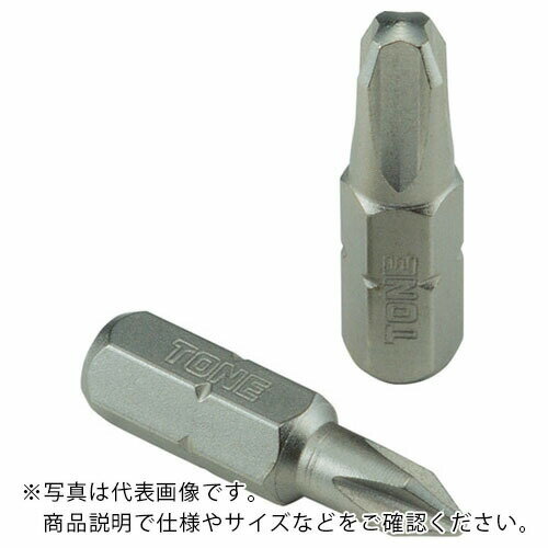 特長：差込角6.35mmのドライバービットになります。仕様：刃先：［［＋］］No.2全長(mm)：25セット内容：BT-P2×5個　●代表画像について 商品によっては、代表画像を使用している場合がございます。 商品のカラー、サイズなどが異な...