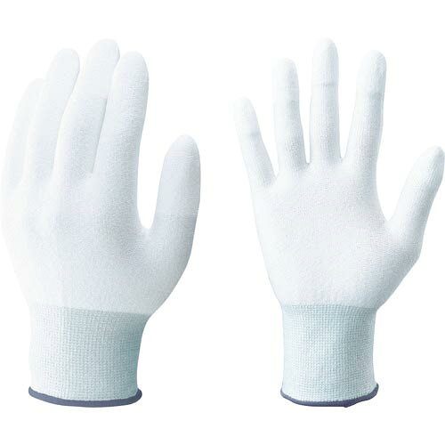 特長：指先部分に発泡ポリウレタンをコーティングし、高いスベリ止め効果を発揮します。長繊維を使用しているため、手袋からのホコリや糸くずの発生を抑えます。高強度ポリエチレン糸を使用した耐切創手袋です。用途：電気電子部品製造業。仕様：色：ホワイト...