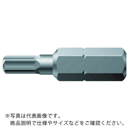 特長：頑強なビットで、鉄板や金属板の加工に最適です。Wera独自のHex-Plusと呼ばれる面接触構造により、六角ねじ穴の内側を傷めることなく、ねじの寿命を延ばすことにも貢献します。仕様：対辺(mm)：2.0全長(mm)：25差込(mm)：...