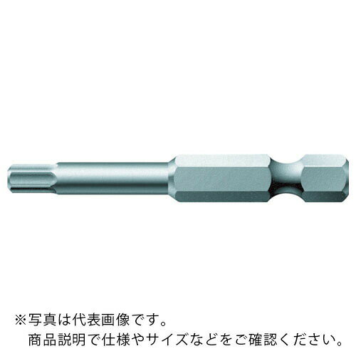 特長：頑強なビットで、鉄板や金属板の加工に最適です。Wera独自のHex-Plusと呼ばれる面接触構造により、六角ねじ穴の内側を傷めることなく、ねじの寿命を延ばすことにも貢献します。仕様：対辺(mm)：8.0全長(mm)：50差込(mm)：...