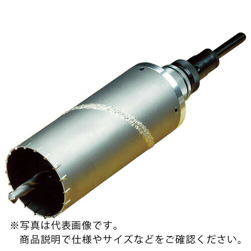 特長：ALC材（ピアノ線、鉄筋入り）に対応した刃型設計により、回転モードでの快適な作業を実現できます。コア外周の溶射ドラゴン溝で切粉の排出効果が高く、湿ったALC材にもスピーディーな穴あけ作業が可能です。「クズ取りポン！センタードリル」はノ...