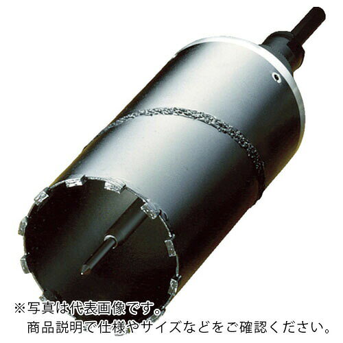 特長：お手持ちの回転ドリルで鉄筋コンクリートなどの軟削材への穴あけが水を使わず容易にできます。コア外周の溶射ドラゴン溝で切り粉の排出効果が高く、スピーディーな穴あけ作業が可能です。新開発ラジワンシャンクシステムにより、他サイズコアボディーへ...