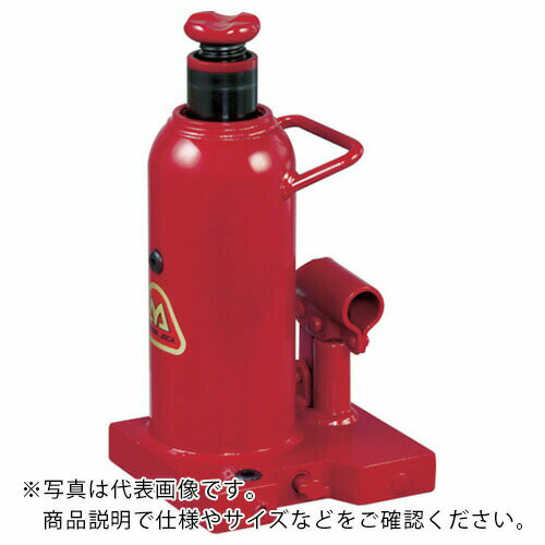 特長：油圧ゲージの取り付けが可能です。（お客様作業）破壊試験機、理化機器用プレスなどにご使用いただけます。仕様：揚力kN(t)：150(15)揚力(kN)：150揚力(t)：15ストローク(mm)：165高さ(mm)：265〜510ヘッド径...
