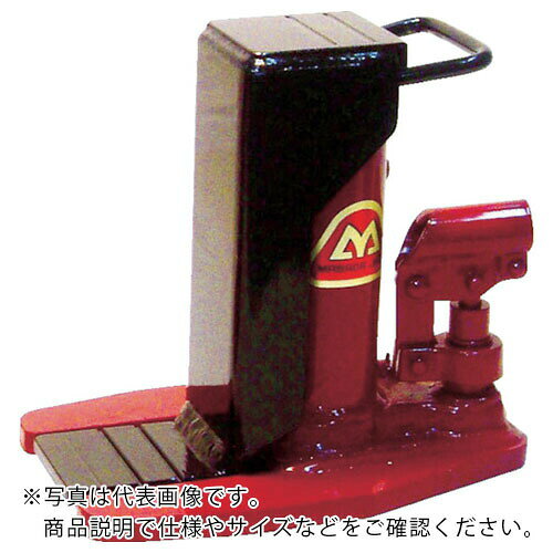 特長：防災用資機材などとして幅広く使用できます。爪位置が大変低く、操作性に優れます。有り溝式スライドレールを採用しました。ハンドルは180°回転式です。仕様：揚力(kN)爪部：20(2)揚力(kN)頭部：50(5)ストローク(mm)：113...