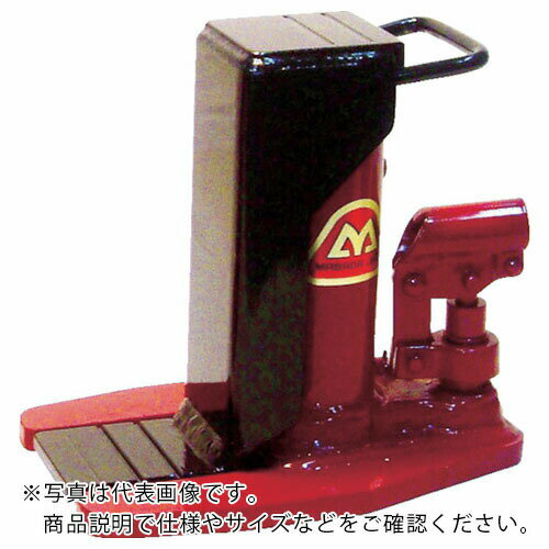 特長：防災用資機材などとして幅広く使用できます。爪位置が大変低く、操作性に優れます。有り溝式スライドレールを採用しました。ハンドルは180°回転式です。仕様：揚力(kN)爪部：50(5)揚力(kN)頭部：100(10)ストローク(mm)：1...