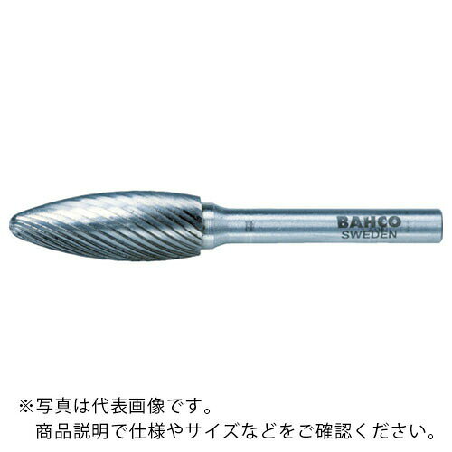 特長：硬度HRC67までの材料の切削が可能です。ヘッド部硬度はおよそ1500HVです。用途：ルーターを使用した材料の切削加工。仕様：形状：楕円(シングルカット)刃径(mm)：12刃長(mm)：32軸径(mm)：6全長(mm)：72最高使用回...