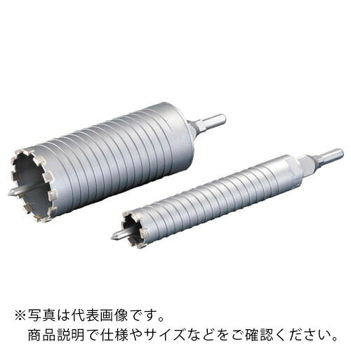 特長：水を使わずに乾式で鉄筋コンクリート（3分筋まで切断）に穴あけ可能です。センターピン方式、回転力のみの切断で、振動騒音も大幅に低下します。用途：被削材:鉄筋コンクリート（3分筋まで切断）、硬質サイディングボード、樹脂系人造大理石、モルタ...