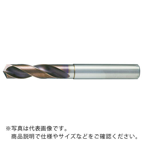 特長：切りくず排出性に優れるNSB溝形状の採用、および高温でも安定性に優れるTHコートにより、ノンステップで高能率加工ができます。Wマージン採用で高品位加工が可能です。用途：被削材：一般鋼、ステンレス鋼、プリハードン鋼、鋳鉄。仕様：切削径D...