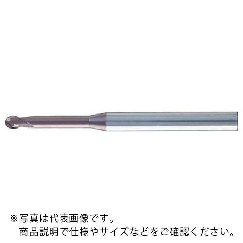 特長：狭くて深い加工に適した首逃げタイプです。低速から高速まで深彫り精密3次元加工に対応します。用途：被削材:炭素鋼、合金鋼、ステンレス鋼、調質鋼、焼入れ鋼(〜55HRC)。金型および部品の切削加工。仕様：ボール半径RE(mm)：0.05最...